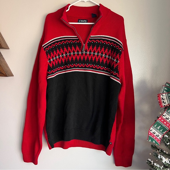 Chaps | Sweaters | Vintage Chaps Fair Isle Sweater | Poshmark